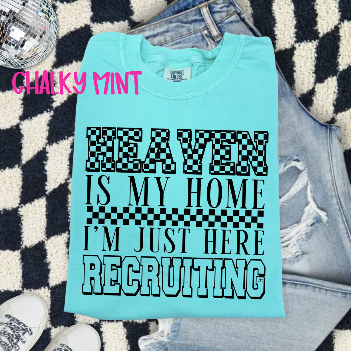 I’m Just Here Recruiting Tee – Junkie T Shirt Co.
